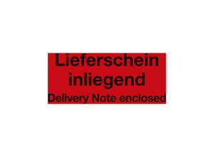 4251924718823 - Warnetiketten Aufdruck Lieferschein inliegend VE 1000 Stk LxB 80 x 40 mm ab 10 VE ratioform