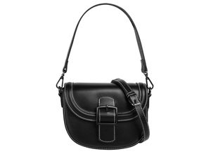 4250060371947 - Umhängetasche BUGATTI ZITA Damen Gr B H T 21cm x 14cm x 8cm onesize schwarz Polyurethan (PU) clean Taschen