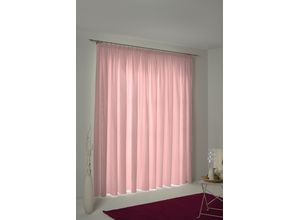 4004567275310 - Vorhang ADAM Uni Collection Gr 1 rosa B145cm H145cm Jacquard Trocknen mit reduzierter thermischer Belastung (60C) mäßig heiß bügeln (150C) Keine chemische Reinigung 60C Maschinenwäsche Baumwolle (Bio-Baumwolle) Gardinen aus 100% Bio-Baumwolle