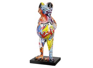 4063387378120 - Tierfigur CASABLANCA BY GILDE Figur Fisch Dekofiguren Gr B H T 125 cm x 305 cm x 10 cm grau Weihnachtsengel Weihnachtsfiguren
