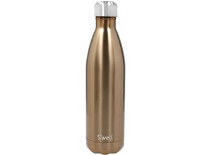 5057982096526 - Isolierflasche SWELL Swell Topaz gold (pyrite) H31cm Edelstahl Trinkflaschen 750 ml