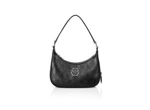 4069622146608 - Schultertasche PHILIPP PLEIN Monogram Verziert Kinder 0202 schwarz schwarz Taschen