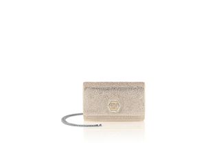 4064124918470 - Clutch PHILIPP PLEIN Hexagon Verziert Kinder 06 beige Taschen