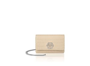 4064124918098 - Clutch PHILIPP PLEIN Hexagon Crocco Print Kinder 06 beige Taschen