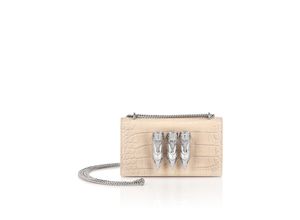 4064124466810 - Schultertasche PHILIPP PLEIN Crocco Print Kinder 06 beige Taschen