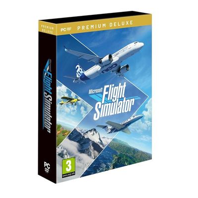 Flight Simulator 2020 - Premium Deluxe (DVD Edition) - Windows - Simulator - PEGI 3