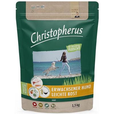 Christopherus Leichte Kost Geflügel & Reis 1,5kg getreidefreies Hundefutter