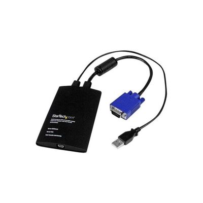 StarTech.com KVM Console zu Notebook USB 2.0 Portable Crash Cart Adapter mit File Transfer