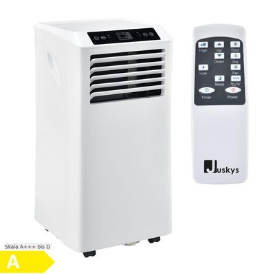 Juskys Lokales Klimagerät MK950W2 mit Fernbedienung & Timer – 9000 BTU – 3in1 Klimaanlage Kühlung