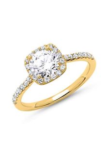 Brilladia 750er Gold Ring mit Brillanten