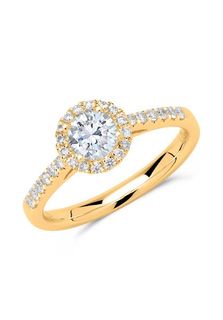 Brilladia 750er Gold Ring mit Diamanten