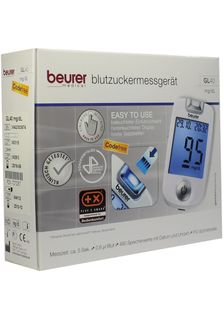 Beurer GL40 Blutzuckermessgerät mg/dl co 1 St.