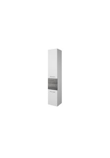 Smart Hochschrank Onda &brvbar; wei&szlig; &brvbar; Ma&szlig;e (cm): B: 35 H: 185,5 T: 33.0 &raquo; H&ouml;ffner