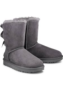 UGG Australia UGG, Boots Bailey Bow Ii in hellgrau, Boots für Damen Gr. 36