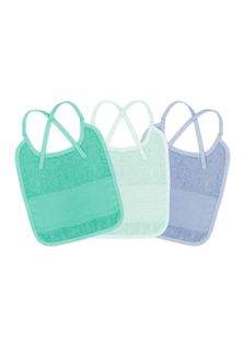 buttinette Sticklätzchen 3er-Pack, smaragd/mint/blau