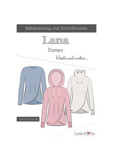 Fadenkäfer Fadenkäfer Schnitt "Sweatshirt Lana" für Damen