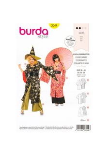 Burda Schnitt 3044 "Kimono & Geisha"