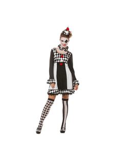 buttinette Pierrot-Kleid für Damen