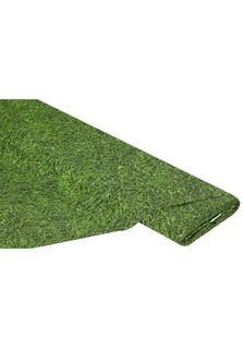 buttinette Baumwollstoff-Digitaldruck "Gras", Serie Ria