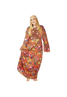 buttinette Hippie-Kleid "Paisley" für Damen