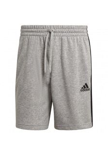 Adidas - 3-Stripes Sport Essentials Shorts - Shorts Gr S grau