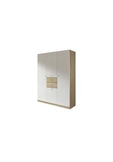 Kleiderschrank Landsberg - weiß - 136 cm - 197 cm - 54 cm - Sconto