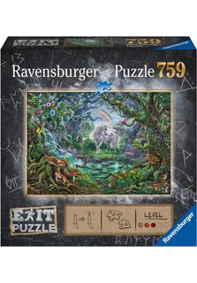 Ravensburger Puzzle EXIT, 9: Das Einhorn, 759 Puzzleteile, Made in Germany, FSC® - schützt Wald - weltweit, bunt