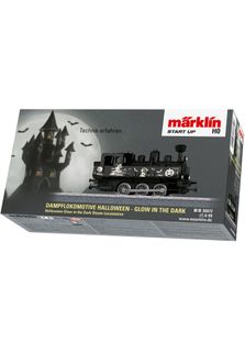 Märklin Märklin Dampflokomotive Märklin Start up - Halloween: Glow in the Dark - 36872, Spur H0, Made in Europe, schwarz