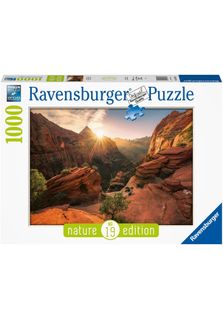 Ravensburger Puzzle Zion Canyon USA, 1000 Puzzleteile, FSC® - schützt Wald - weltweit; Made in Germany, bunt