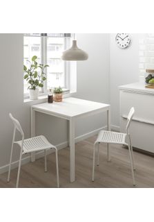 IKEA MELLTORP / ADDE Tisch und 2 Stühle