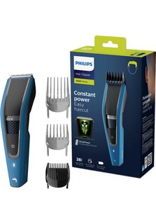 Philips Haarschneider Series 5000 HC5612/15, Trim-n-Flow Pro, 28 Längeneinstellungen, blau