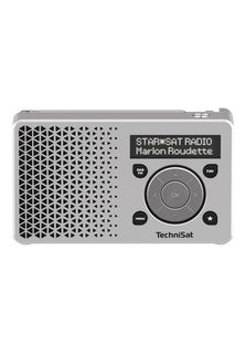 Technisat Tragbares DAB-Radio DigitRadio 1 - silber