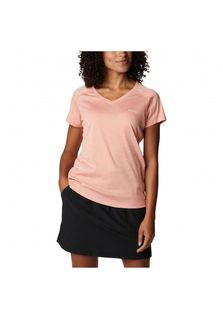 Columbia - Women's Zero Rules Short Sleeve Shirt - Funktionsshirt Gr XS beige/schwarz/braun