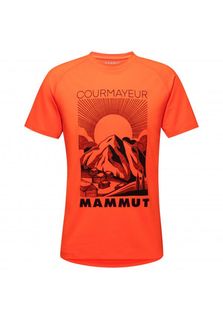 Mammut - Mountain T-Shirt - T-Shirt Gr M rot/orange