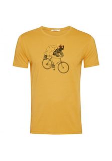 Greenbomb - Bike Turtle Guide - T-Shirt Gr M orange