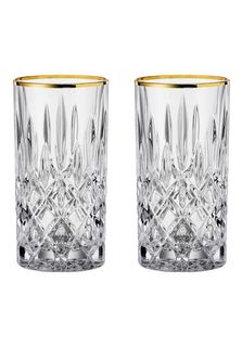 Nachtmann Longdrinkbecher Goldline 2er NOBLESSE Gold Edition