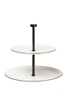 Asa SELECTION Etagere 2-stufig LIGNE NOIRE