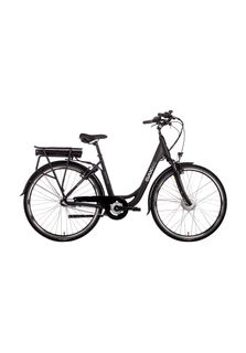 SFM BIKES Saxxx City-E-Bike Advanced Plus, schwarz matt, 45 cm Rahmenhöhe