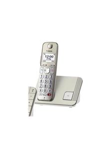 Panasonic KX-TGE250 - cordless phone - answering system with caller ID/call waiting - 3-way call capability