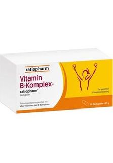 Vitamin B-KOMPLEX-ratiopharm Kapseln 60 St