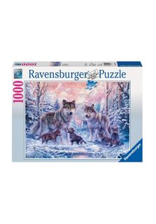 Ravensburger Puzzle Arktische Wölfe, 1000 Puzzleteile, Made in Germany, FSC® - schützt Wald - weltweit, bunt