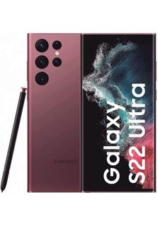 Samsung Galaxy S22 Ultra 5G | 8 GB | 128 GB | Dual-SIM | Burgundy