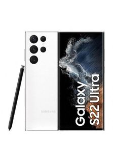 Samsung Galaxy S22 Ultra 5G | 12 GB | 256 GB | Dual-SIM | Phantom White