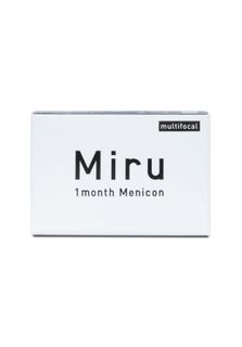 Menicon Miru 1month Multifocal (3er Packung) Monatslinsen (-9 dpt, Addition Low (0,75 - 2,25) & BC 8.6)