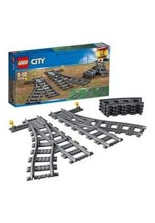 Lego 60238 City Weichen, Konstruktionsspielzeug Serie: City Teile: 8 -teilig Altersangabe: von 5 Jahren bis 12 Jahren Material: Kunststoff