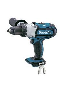 Makita Akku-Bohrschrauber DDF451Z, 18Volt blau/schwarz, ohne Akku und Ladegerät Leistung/Spannung: Akku-Betrieb, 18Volt Max. Drehzahl: 1.700 U/min Getriebe: 3-Gang-Getriebe Drehmoment: 80 Nm