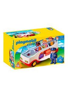 Playmobil 6773 1.2.3 Reisebus, Konstruktionsspielzeug Serie: 1.2.3 Teile: 9 -teilig Altersangabe: ab 18 Monaten Material: Kunststoff