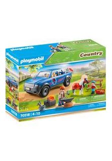 Playmobil 70518 Country Mobiler Hufschmied, Konstruktionsspielzeug Serie: Country Teile: 51 -teilig Altersangabe: von 4 Jahren bis 10 Jahren Material: Kunststoff