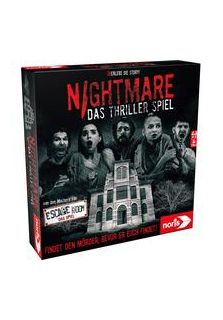 Noris Nightmare Das Thriller Spiel, Partyspiel Spieleranzahl: 4 - 5 Spieler Spieldauer: 1 Stunde und 30 Minuten Altersangabe: ab 16 Jahren