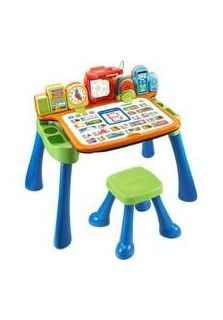 Vtech 5-in-1 Magischer Schreibtisch blau/grün Zielgruppe: Kindergartenkinder Altersangabe: von 36 Monaten bis 6 Jahren Gewicht: 3.790 g